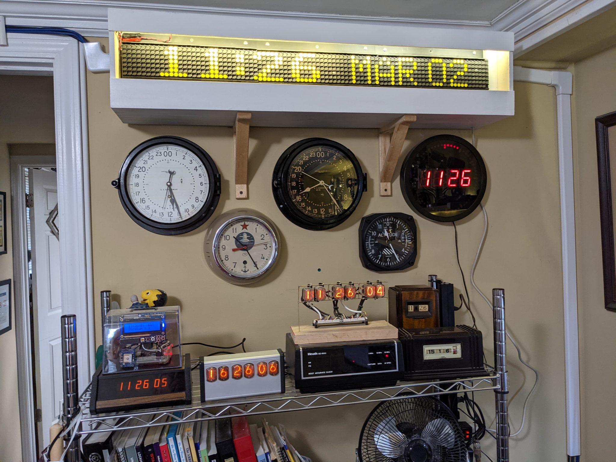 Building a Flip Dot Clock powered by a Raspberry Pi – N4BFR Vision